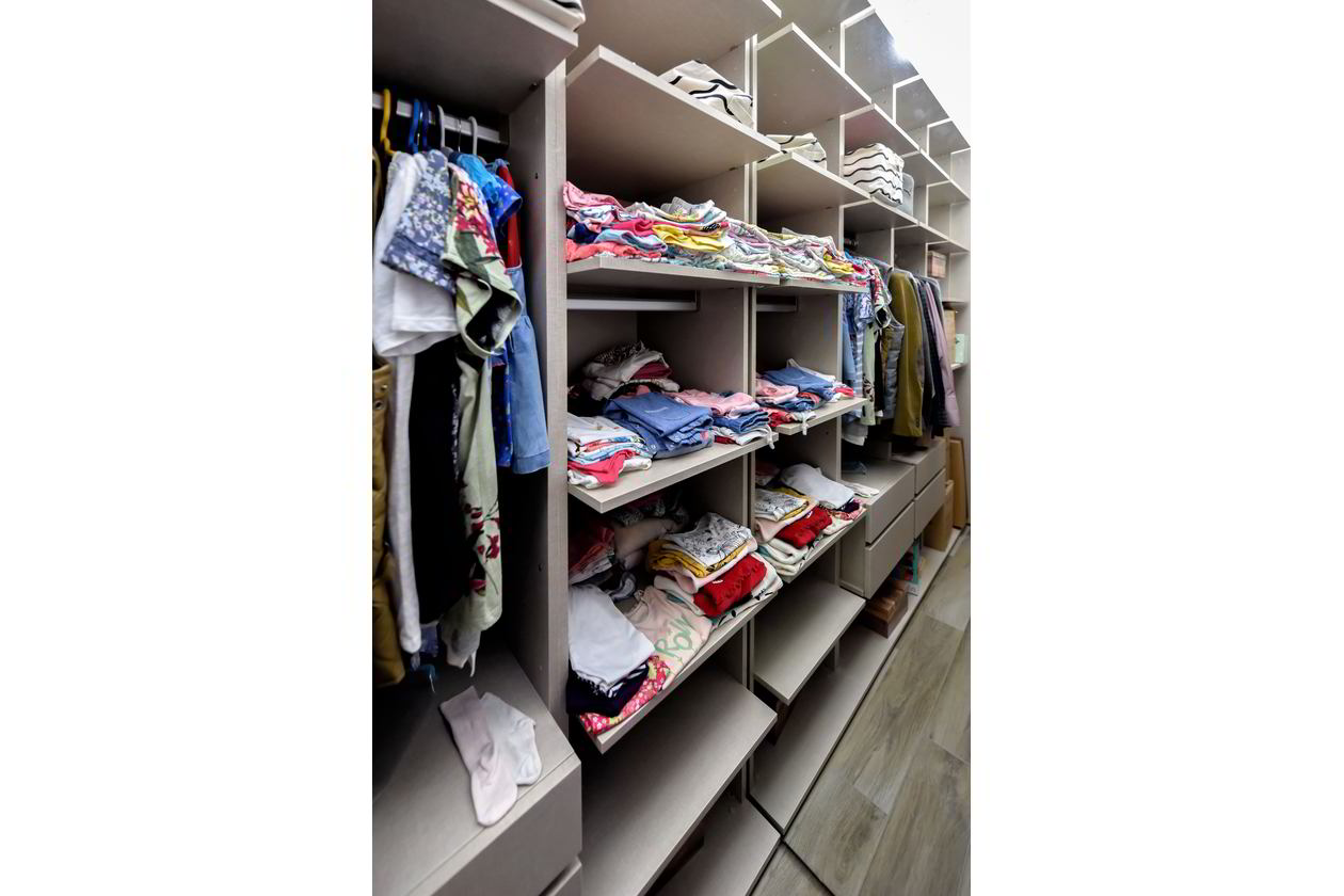 Proiect mobila Dressing-Room pe colt, 5m², realizat 15 Noiembrie 2017 ...